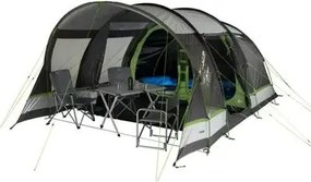 High Peak Garda 5.0 šedo-zelená / Stan pro 5 osoby / 550 x 300 x 210 c