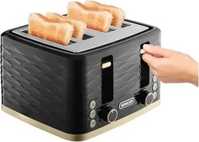 SENCOR STS 7551BK černá / Topinkovač / 1600 W / 4 sloty