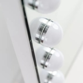 BRILAGI - LED Stmívatelné make-up zrcadlo HOLLYWOOD LED/15W/230V 60x50 cm bílá
