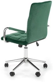 Halmar Dětská židle Gonzo 4 - tmavě zelená