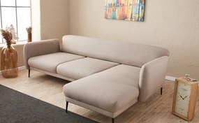 Hanah Home Rohová pohovka VENUS krémová pravá 825BLC2764