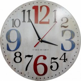 Nástěnné dřevěné hodiny - stylový dekorační prvek I SENTOP HLC91293