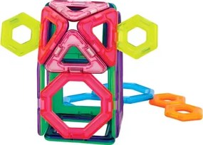 MAGFORMERS Magnetická stavebnice Třpytivá zahrada / 27 dílků