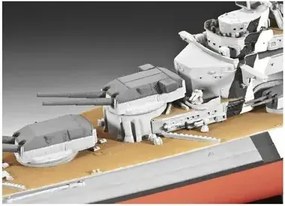Revell 05098 Battleship Bismarck / Plastikový model / 1:700 / Počet dí