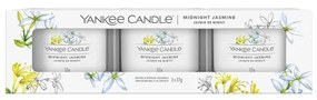 Yankee Candle Sada Votivní svíčky ve skle Midnight Jasmine, 3 x 37 g