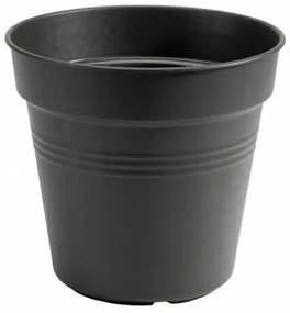 Plastový květináč elho GREEN BASICS, průměr 17 cm, černý