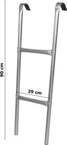 Schůdky k trampolíně výška 90 cm SPRINGOS