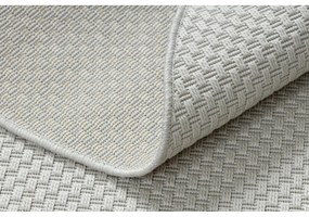 Kusový koberec Decra bílý kruh 150cm