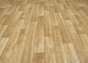 Breno PVC AMBIENT Chalet Oak 066L – světlé dřevo, šíře 300 cm