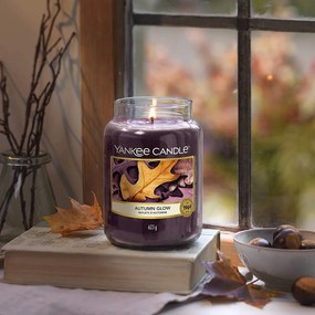 Yankee Candle vonná svíčka Classic ve skle velká Autumn Glow 623 g