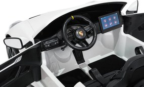 Ramiz Dětské závodní auto Porsche 911 GT3 STRONG MP4 bílé