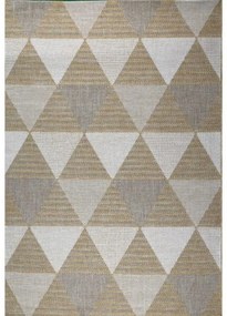 Vopi | Kusový koberec Flat 21132-ivory/silver/gold - 120 x 170 cm