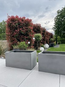 Truhlík MAXI, sklolaminát, šířka 80 cm, beton design