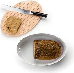 Continenta Chlebník keramika, gumovník / Chlebník / 30×23×13,5 cm