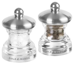 Cole&Mason Cole&Mason - Sada mlýnků na sůl a pepř BUTTON 2 ks 6,5 cm GG422
