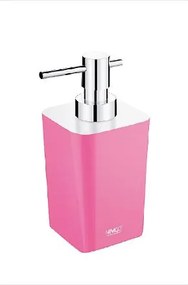 Nimco Eli - Dávkovač na tekuté mýdlo, růžová, chrom/plast EL 3031-35