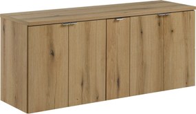 Comad Koupelnová skříňka pod deskové umyvadlo set Nova Oak 140 dub coast evoke