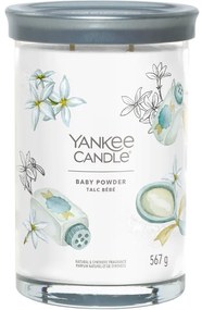 Yankee Candle – Signature Tumbler svíčka Baby Powder (Dětský pudr) Velikost: velká 567 g