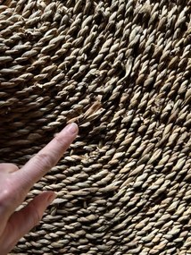 Vingo Kulatý koberec z mořské trávy 2. jakost Rozměry (cm): průměr 150