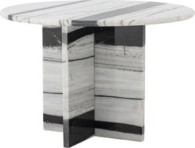 BLOOMINGVILLE Konferenční stolek ROSITO bílý mramor Ø61 cm 82065380