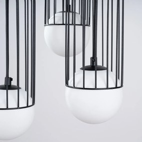 Sollux Lighting Závěsné svítidlo BRINA 3P černé