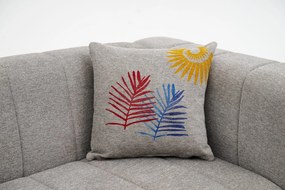 Hanah Home Rohová pohovka BEYZA levá světle šedá
