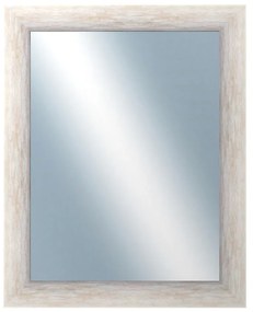 DANTIK - Zarámované zrcadlo - rozměr s rámem cca 40x50 cm z lišty PAINT bílá velká (2960)