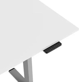 Powerton Rám stolu šedá / Elektricky nastavitelná výška / 72 až 120 cm