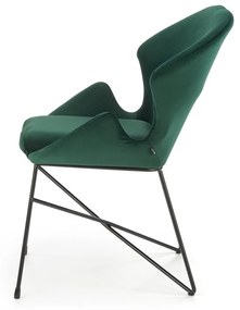 Jídelní židle K458 (Tmavě zelená)