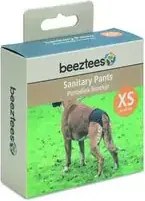 Beeztees Nylonové hárací kalhotky černá XS / 22-28cm