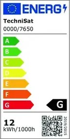 TechniSat VIOLA černá / Stolní LED lampa / bezdrátové nabíjení / stmív