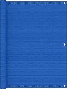 vidaXL Balkonová zástěna 120 x 400 cm HDPE [310917] Barva: Modro-bílá