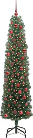 Umělý vánoční stromeček Zelená 180 cm PVC, ocel a plast 3394943