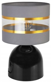 Stolní lampa ELEGANCE, 1x textilní stínítko (výběr ze 6 barev), (výběr ze 2 barev konstrukce), G