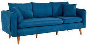 Atelier del Sofa 3-místná pohovka Sofia - Dark Blue, Tmavá Modrá