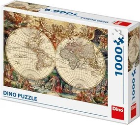 DINO Historická mapa / 1000 dílků / od 15 let