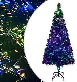 vidaXL Marketos Umělý vánoční stromek se stojanem zelený 210 cm optické vlákno