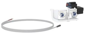 Geberit - Elektronické ovládání splachování WC, síťové napájení, pro externí tlačítko, 2-činné splachování 115.862.00.6