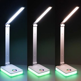 Creative Corner Stolní lampa LED USB s dotykovým ovládáním osvětlení RGB