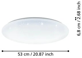 Eglo 900002 - LEDStmívatelné stropní svítidloTOTARI-Z LED/44,8W/230V 2700-6500K