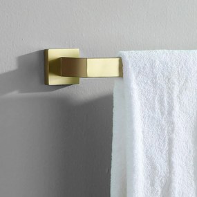 Rea Erlo, koupelnový věšák 55cm 332917A, zlatá matná, REA-06907