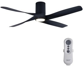 Lucci air 213351 - LED Stmívatelný ventilátor RIVIERA 1xGX53/12W/230V černá + DO 213351
