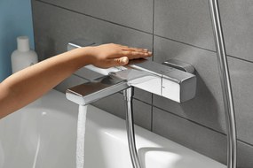 Hansgrohe Ecostat E, termostatická vanová baterie, chromová, 15774000