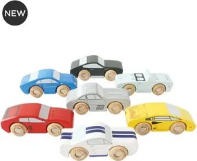 Le Toy Van  Set dřevěných sportovních autíček / od 2 let