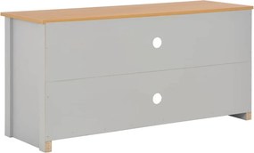 TV stolek šedý 120 x 39 x 58 cm 283740