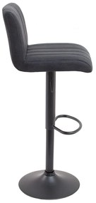 Barová židle Pretty vintage šedá / 109 cm
