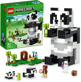Lego stavebnice lego minecraft 21245 pandí útočiště