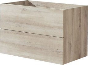 Mereo, Mereo Aira, koupelnová skříňka 80 cm, dub Kronberg, MER-CN721SN