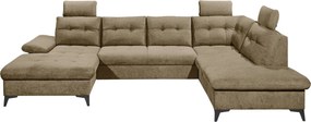 XXXLutz SEDACÍ SOUPRAVA, textil, pískové barvy MID.YOU - Sedací soupravy - 002220053707