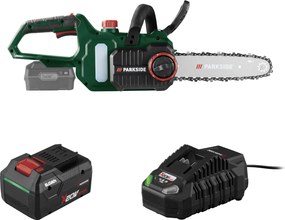Parkside® Aku řetězová pila Paks 20-Li F5, Smart 8 Ah